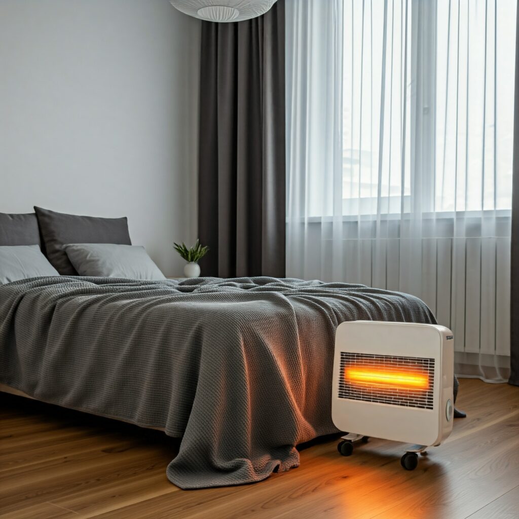 Should You Leave Your Heater on All Night?