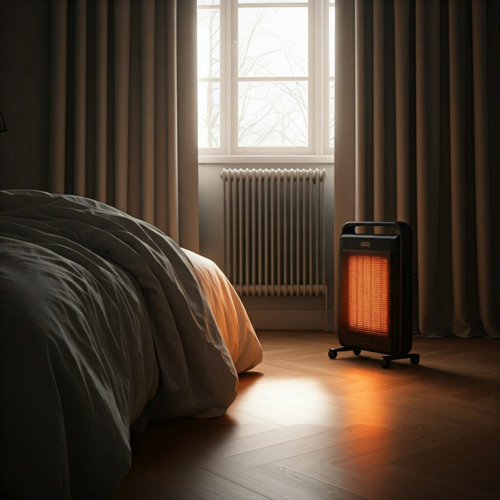 Should You Leave Your Heater on All Night?